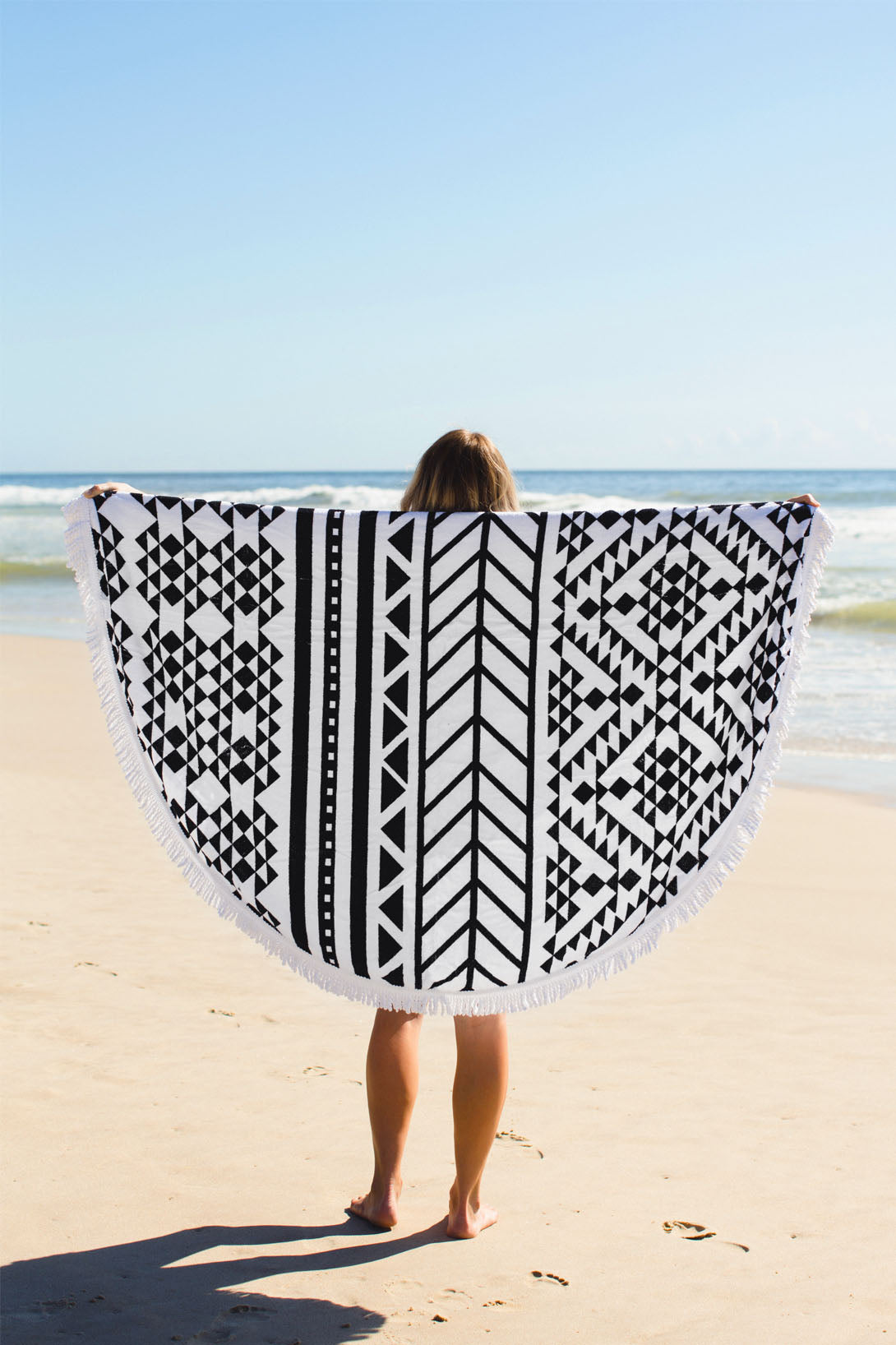 The Aztec Round Towel – Gathered Home