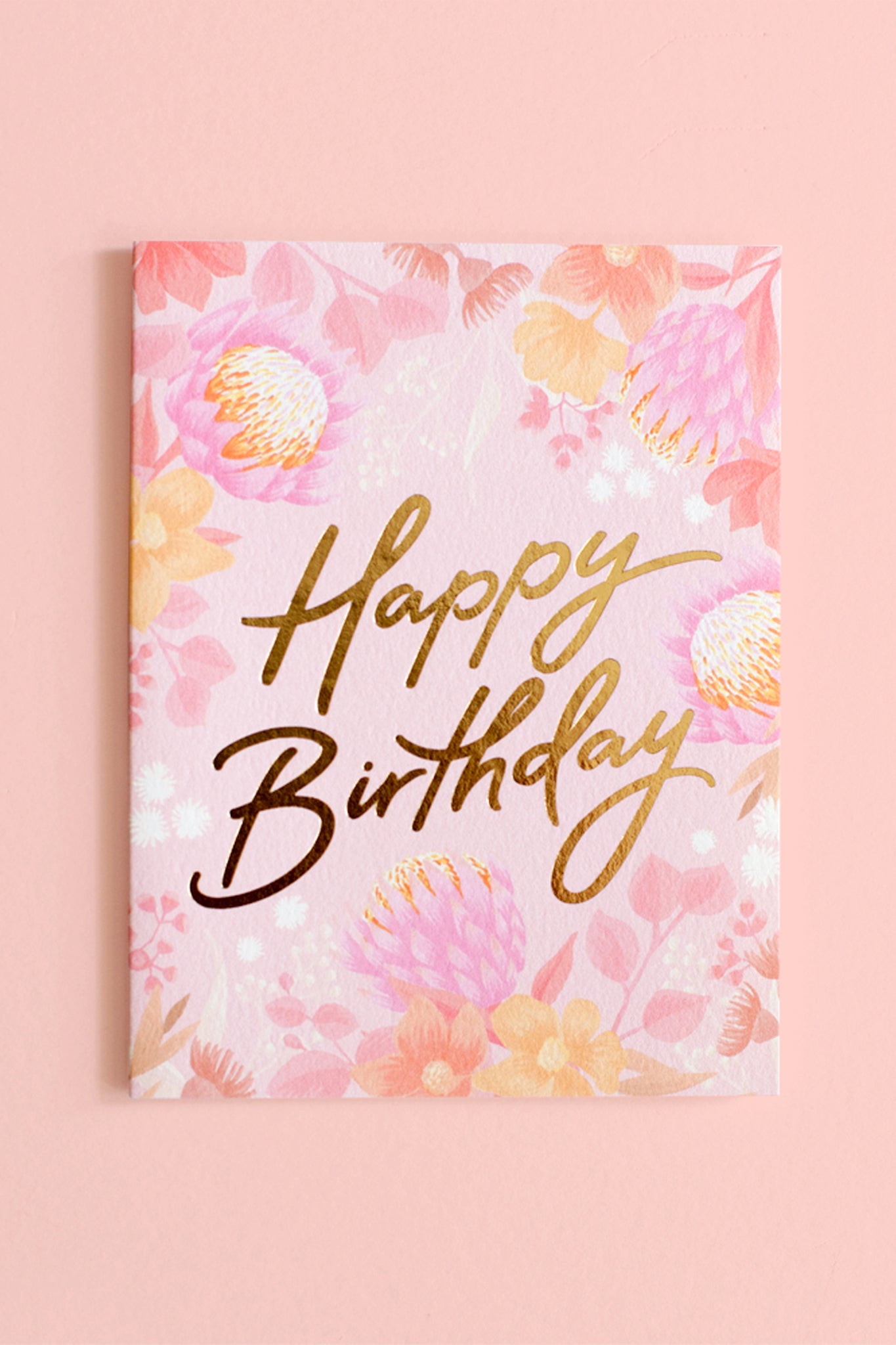 Happy Birthday Floribunda Card – Gathered Home