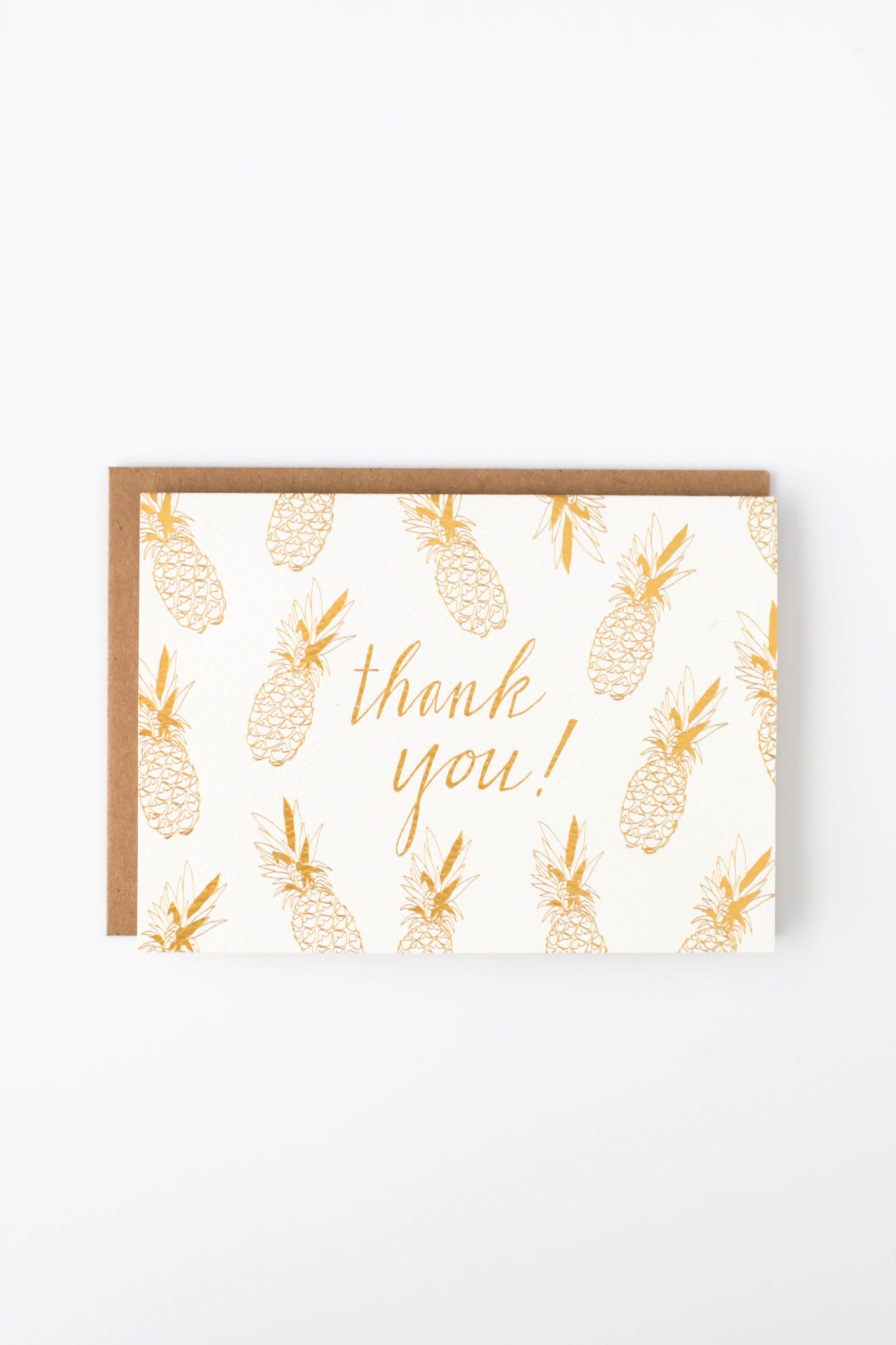 Pineapple Thank You Card – Gathered Home