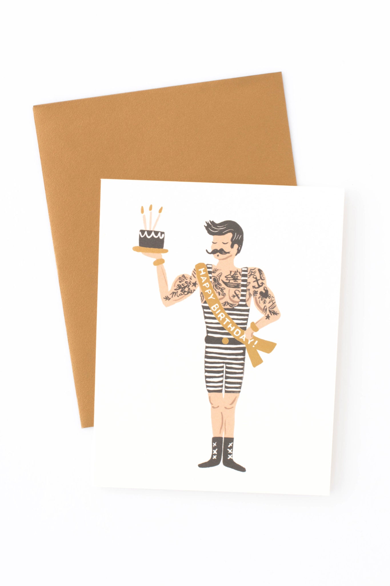 Strongman Birthday Card – Gathered Home